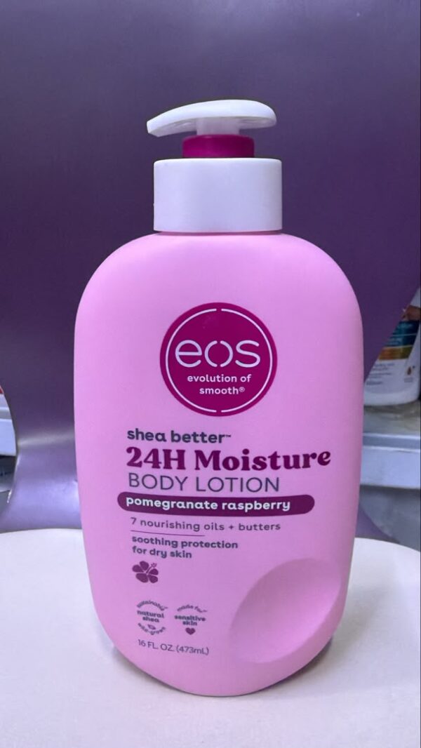La lotion corporelle eos (evolution of smooth) Shea Better 24H Moisture ...